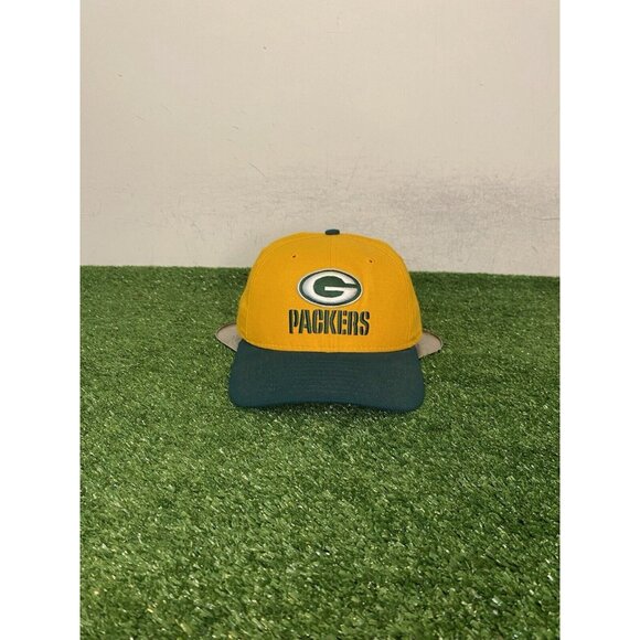 New Era | Accessories | Vintage Green Bay Packers Hat Cap Snap Back ...